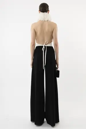 Arakii Feather Halter Top
