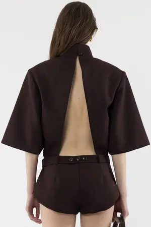 Arakii Tailored Boxy Playsuit