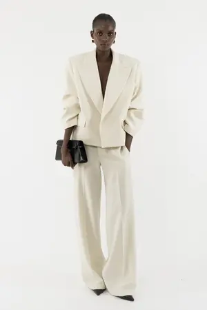 Arakii Waist Edge Pants - Off-white