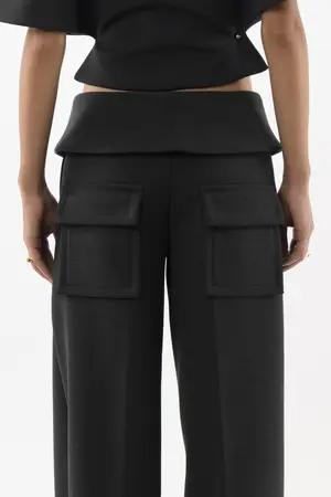 Arakii Structured Wool Pants