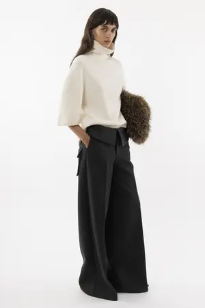 Arakii Structured Wool Pants