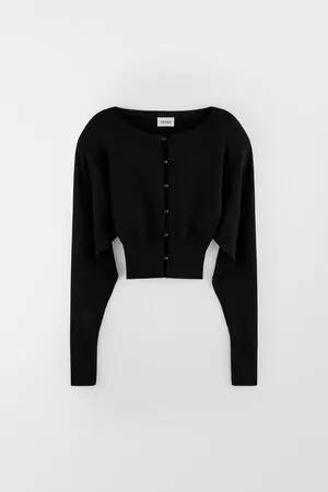 Arakii Shoulder Pad Cardigan