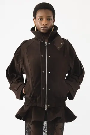 Arakii Leather Biker Jacket