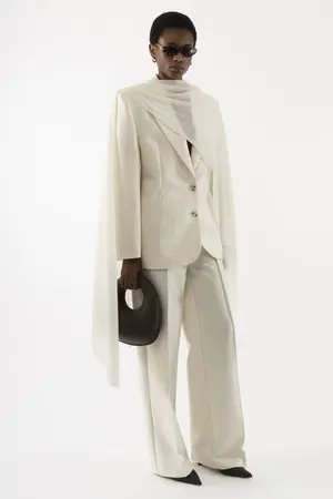 Arakii Oversized Silk Blazer