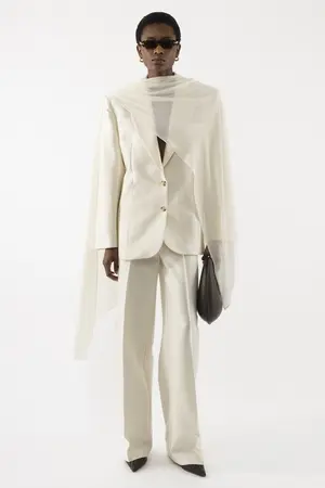 Arakii Oversized Silk Blazer