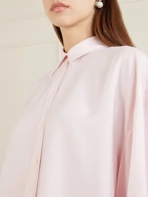 Veronica De Piante Maren Silk Shirt