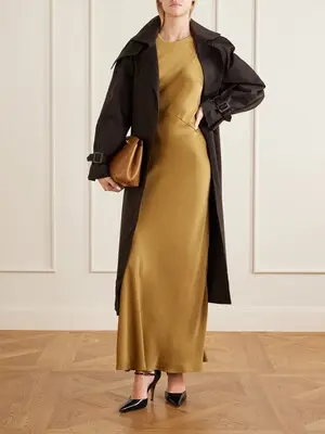 BLAZÉ MILANO Novalis Crepe Midi Dress
