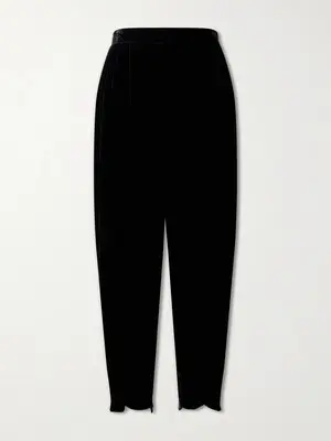 THE ROW Velvet Tapered Pants