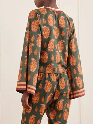 Johanna Ortiz Sun Whisper' Printed Cotton Blouse