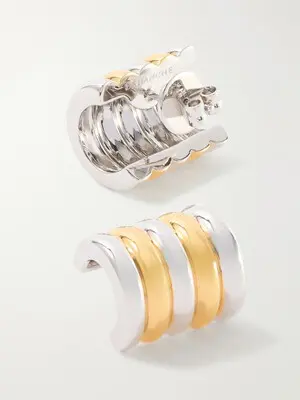 DEHANCHE Hollyhock Two-tone Earrings