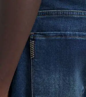 Paige Normandie Straight Jeans - Blue
