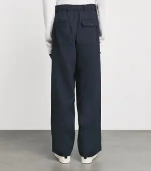 Oliver Peoples Oxford Pleated Drawstring Trousers