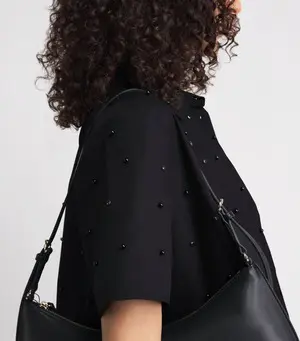 Maje Cotton Embellished Shirt