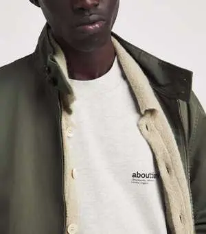 ABOUT:BLANK Cotton Dual Logo T-shirt