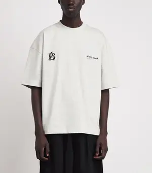 ABOUT:BLANK Cotton Dual Logo T-shirt