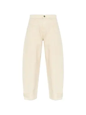 Isabel Marant Étoile Leja Denim Jeans - Beige
