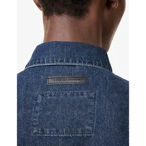 7 For All Mankind Regular-fit Denim Overshirt - Universe
