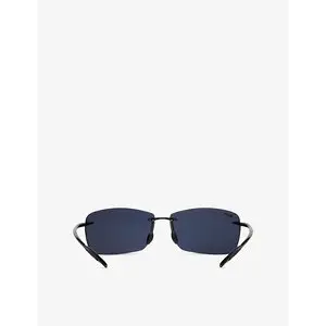 Maui Jim 423 Lighthouse Rectangle Acetate Sunglasses