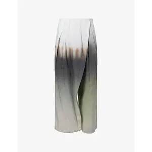 Issey Miyake June Plumage Wrap Woven Trousers - Multi
