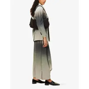 Issey Miyake June Plumage Wrap Woven Trousers