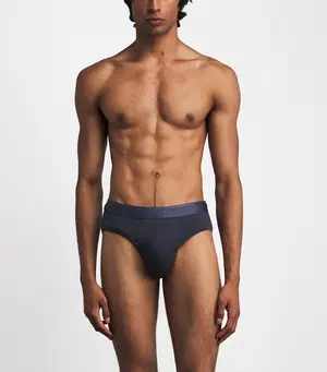 Sunspel Stretch-cotton Briefs