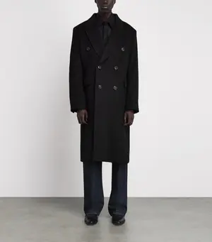 Our Legacy Mohair-blend Whale Overcoat