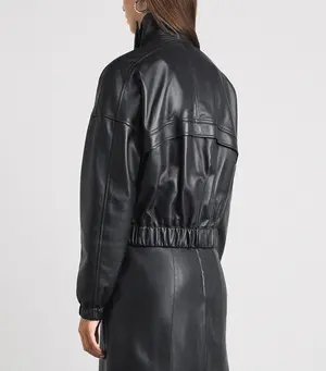 Vince Asymmetric Lambskin Jacket