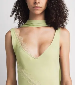 DE LA VALI Aurora Midi Dress