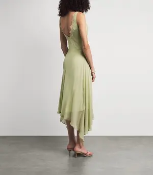 DE LA VALI Aurora Midi Dress