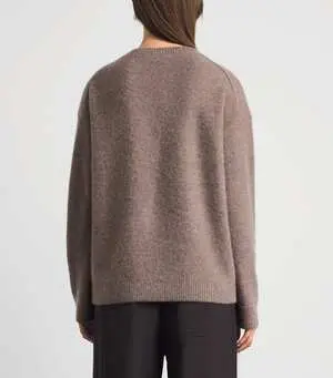 Vince Boiled Cashmere Crew Neck Sweater