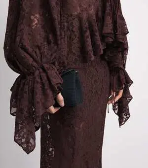 DE LA VALI Lace Mija Blouse