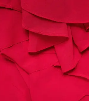 DE LA VALI Chiffon Socorro Maxi Dress