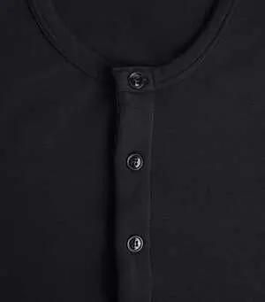 TOM FORD Stretch-cotton Henley Top