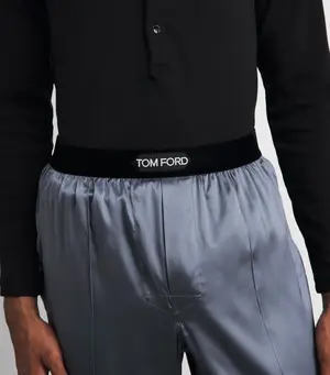 TOM FORD Silk-blend Pyjama Trousers