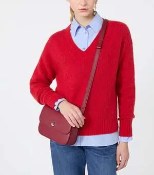 Max Mara Alpaca-blend V-neck Sweater