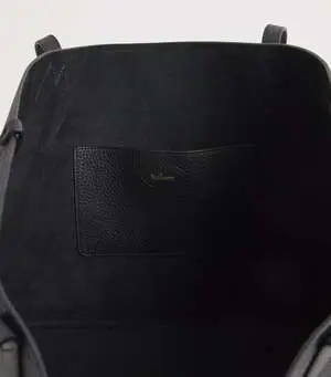 Mulberry Grained Leather Tree Tote Bag - Black