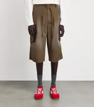424 Cotton Cargo Bermuda Shorts