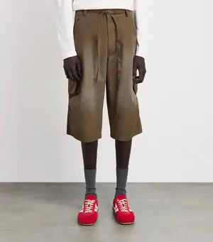 424 Cotton Cargo Bermuda Shorts