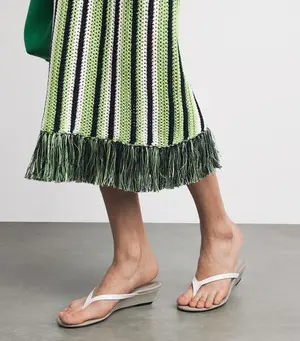 Escvdo Fringe Misti Midi Dress