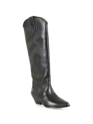 Isabel Marant Étoile Denvee Pointed-toe Cowboy Boots