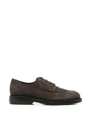 Hogan Brogue-detail Sneakers - Grey