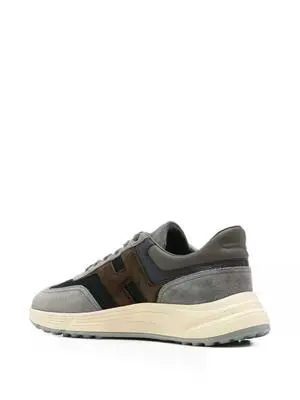 Hogan Logo-patch Panelled Sneakers