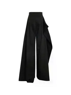 A.W.A.K.E. Mode Slit-knee Draped Trousers