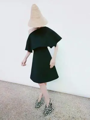 A.W.A.K.E. Mode One-shoulder Mini Dress