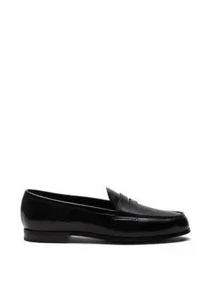 Church's Natalie Polished-leather Loafers - Black