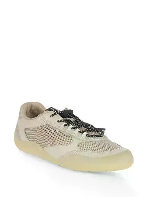 Prada Speedrock Leather-trim Sneakers