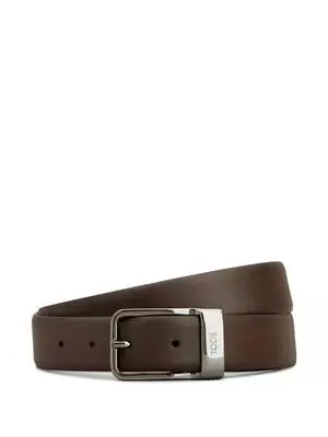 TOD'S Metal Buckle Belt - Brown