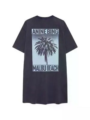 ANINE BING Beth Mini Dress Palm