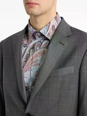 Etro Checked-pattern Suit
