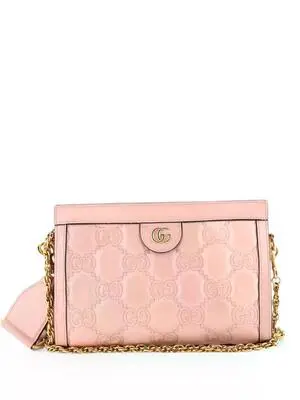 Gucci Gg Gg Matelasse Leather Small Shoulder Bag